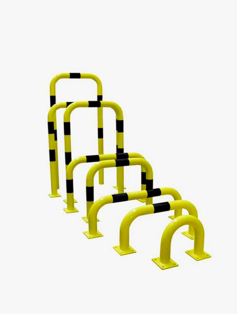 Protecciones metálicas de alta resistencia para estanterías | Disset Odiseo